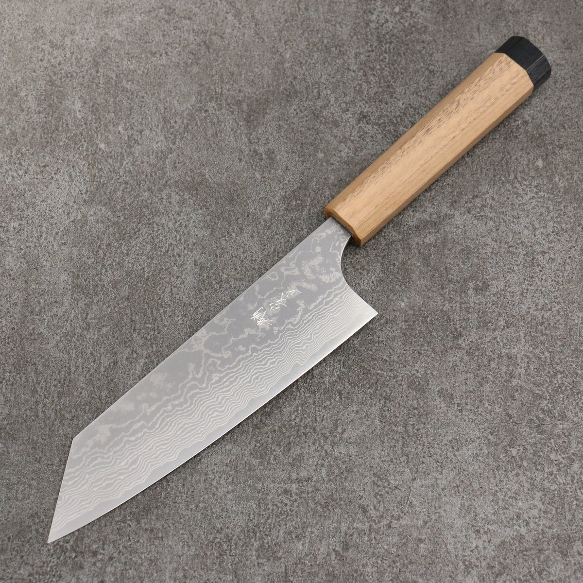 Anryu VG10 Migaki Finished Damascus Bunka 170mm Walnut (End Ferrule) H – Seisuke Knife Portland
