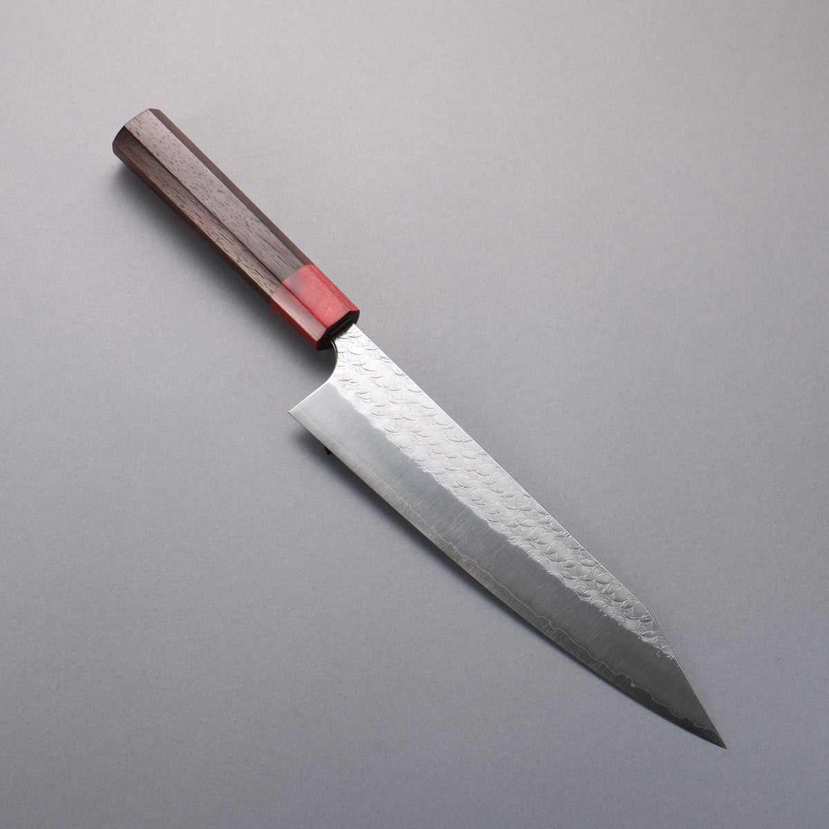 Yoshimi Kato Minamo SG2 Hammered Kiritsuke Gyuto 210mm Rosewood (ferru ...