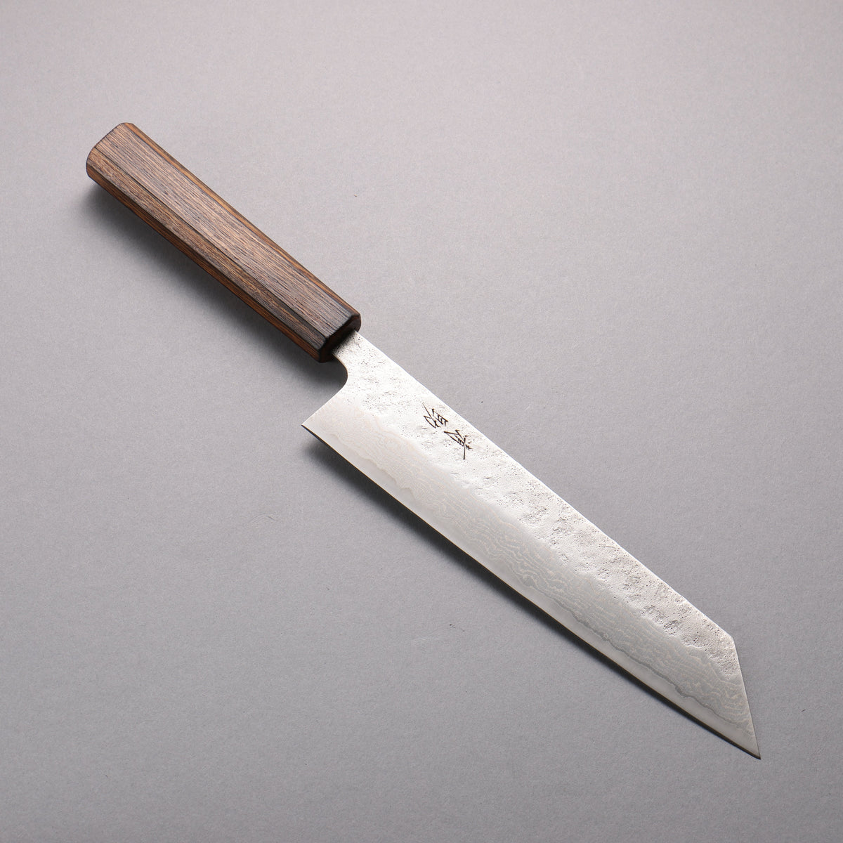 Seisuke Stainless Steel 440C Hammered Damascus Kiritsuke Gyuto 210mm O ...