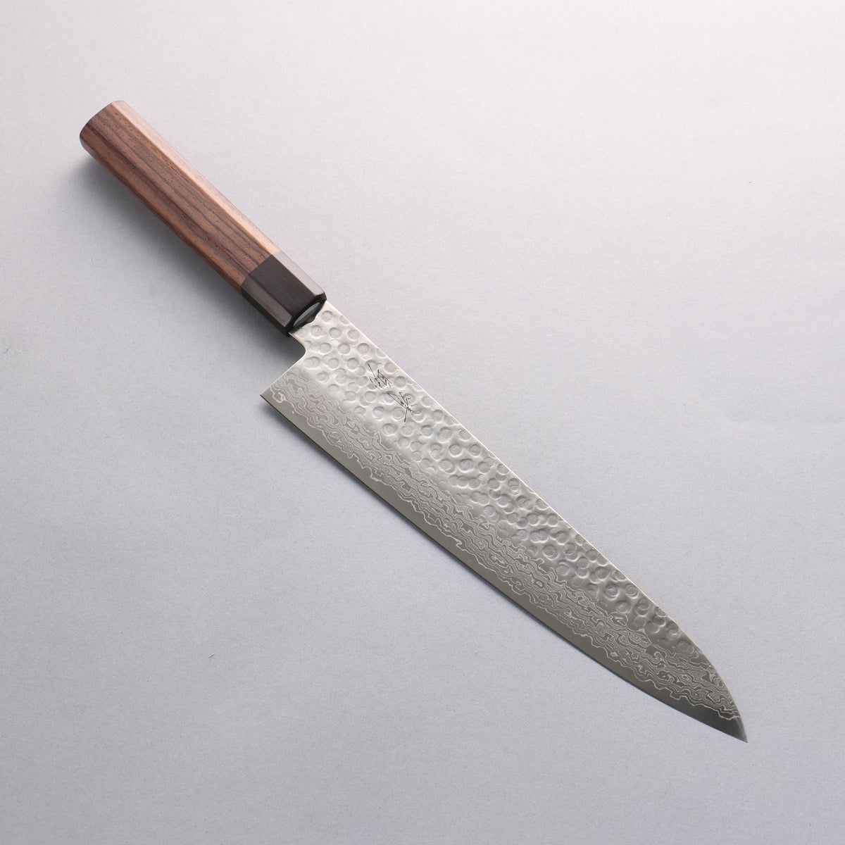 Seisuke AUS10 45 Layer Damascus Gyuto 240mm Shitan Handle