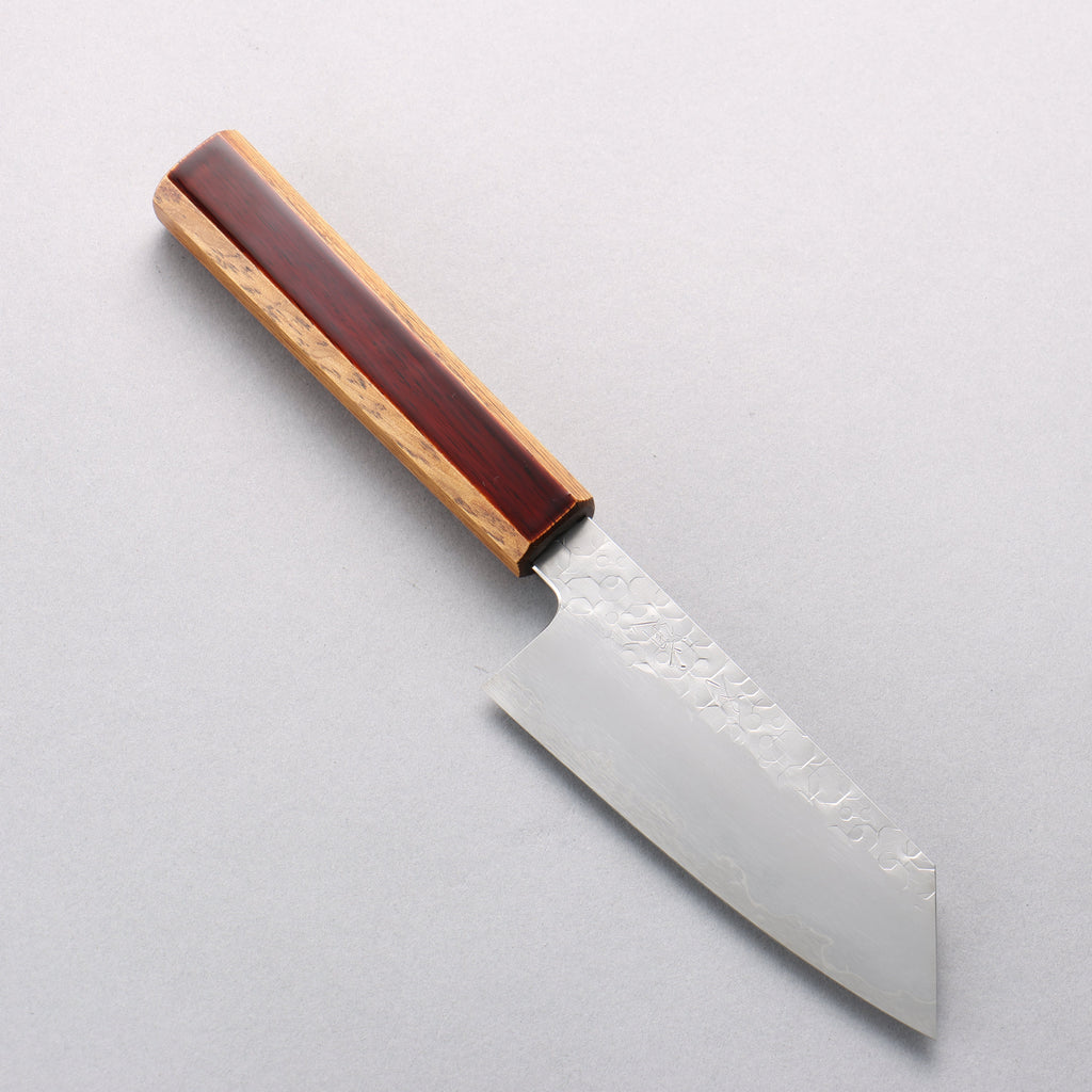 Hado Shiosai SG2 Hammered Small Bunka 135mm Kijiro-nuri Lacquered Hand