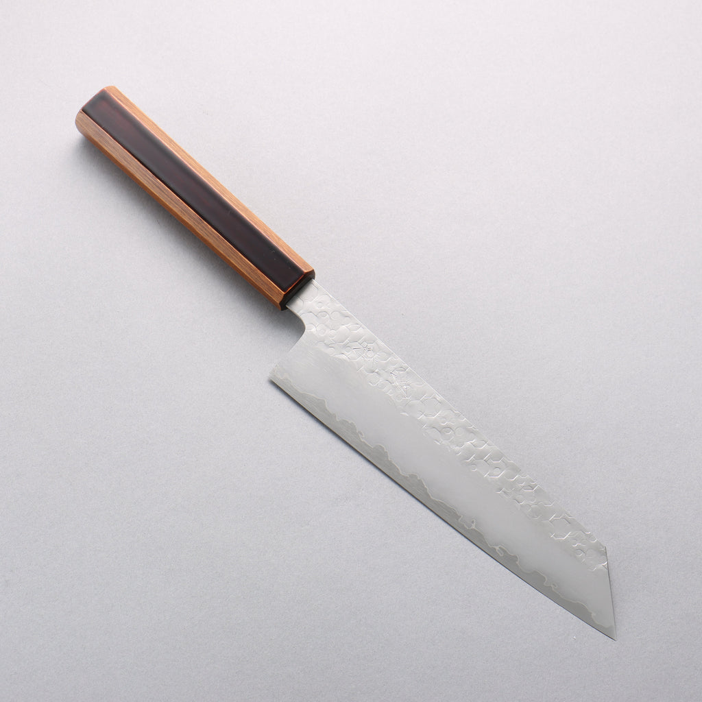 Hado Shiosai SG2 Hammered Kiritsuke Gyuto 210mm Kijiro-nuri Lacquered
