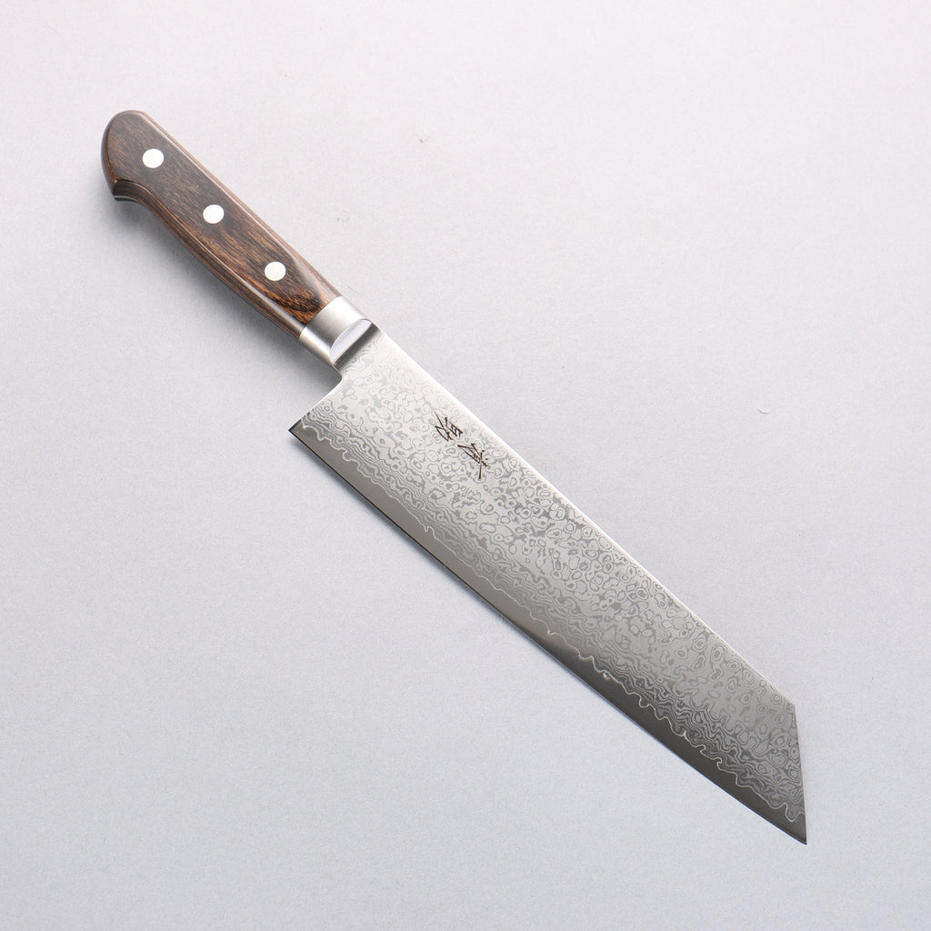 Seisuke VG10 33 Layer Mirrored Finish Damascus Kiritsuke Gyuto 210mm B