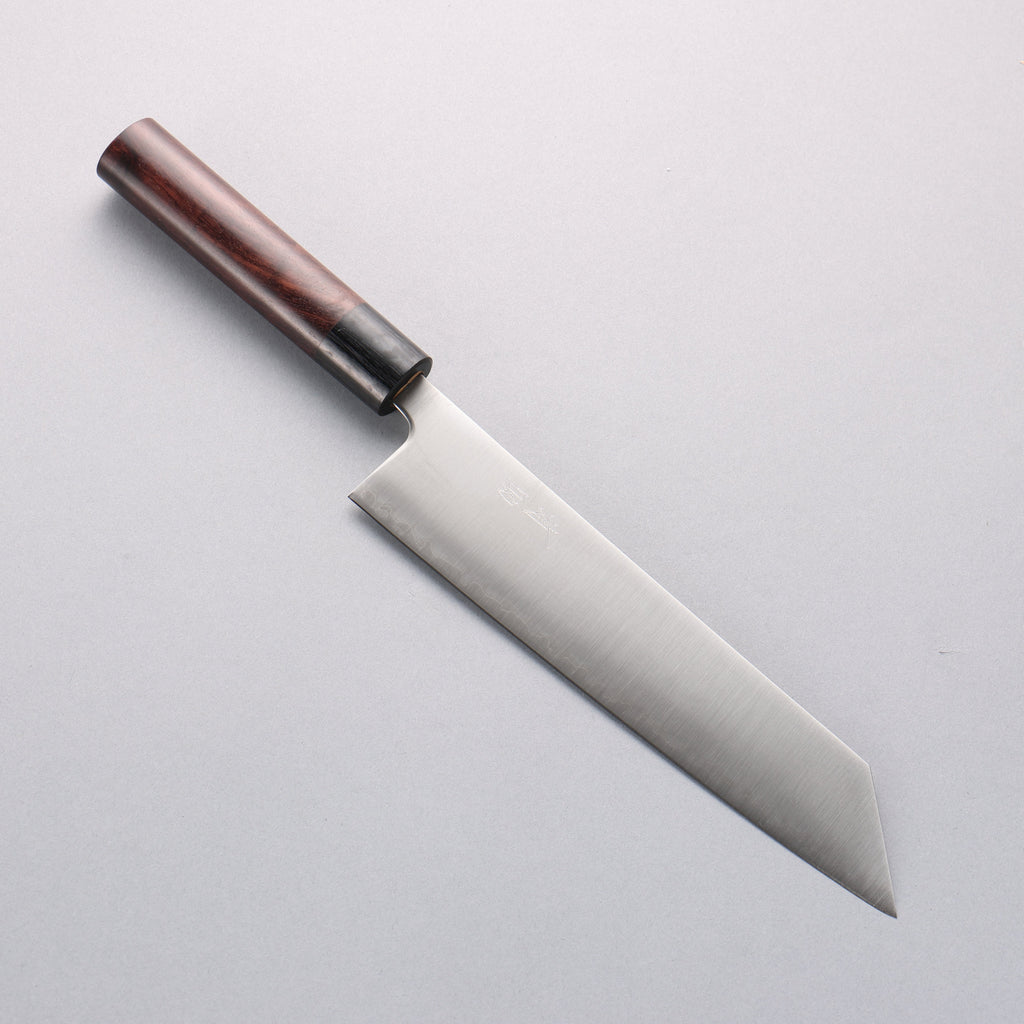 Seisuke Blue Super Kiritsuke Gyuto 210mm Shitan Handle
