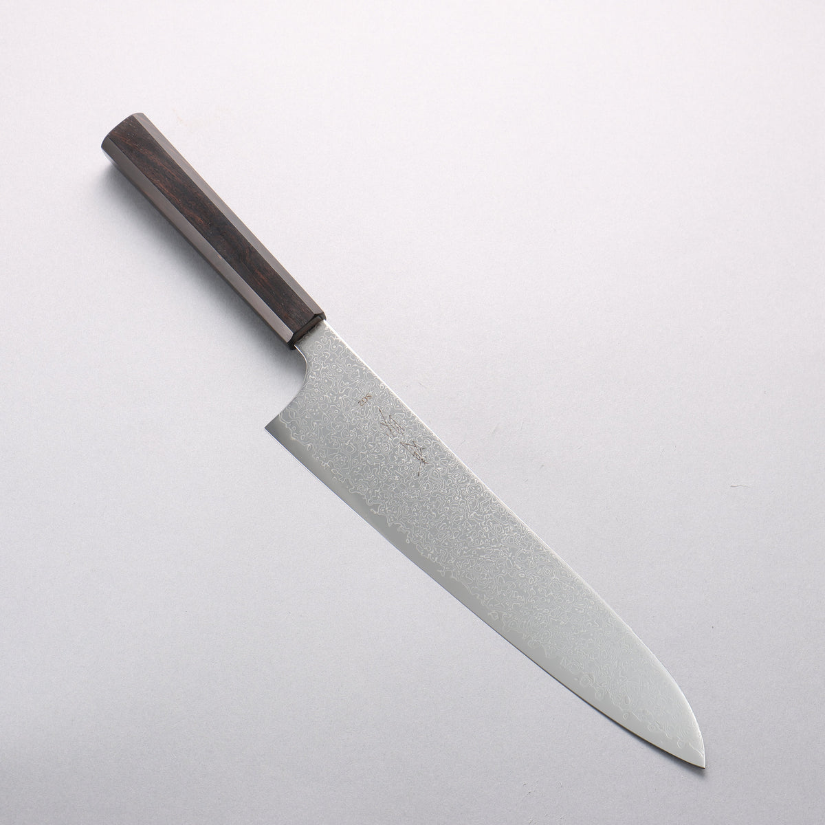 Seisuke SG2 Damascus Migaki Finished Gyuto 240mm Ebony Wood Handle ...