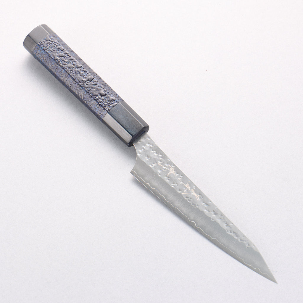 Yu Kurosaki Senko Ei Ai Tenmoku SG2 Hammered Petty-Utility 130mm Indig