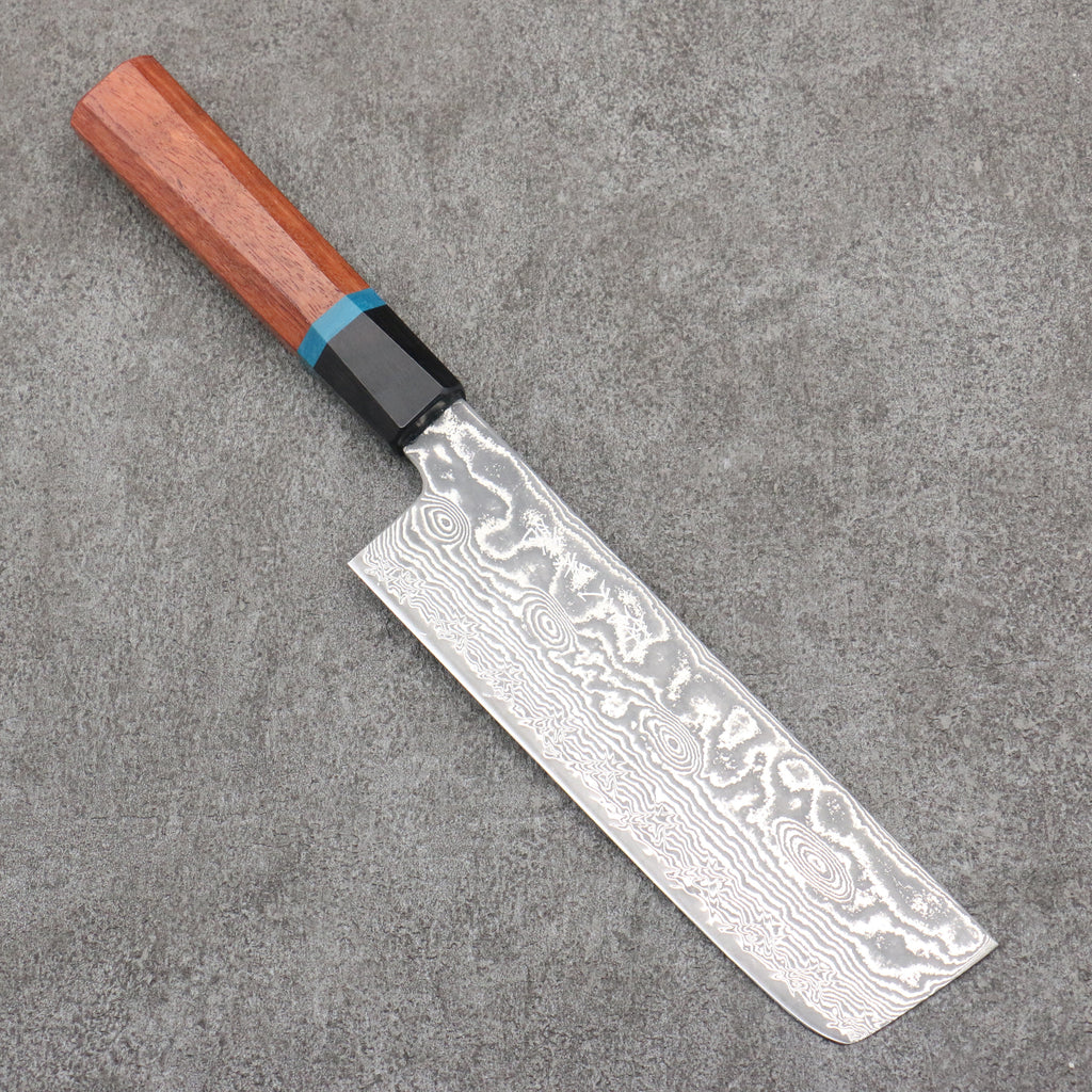Ryusen Bonten Unryu Kai VG10 63 Layer Damascus Nakiri 165mm Chinese Qu