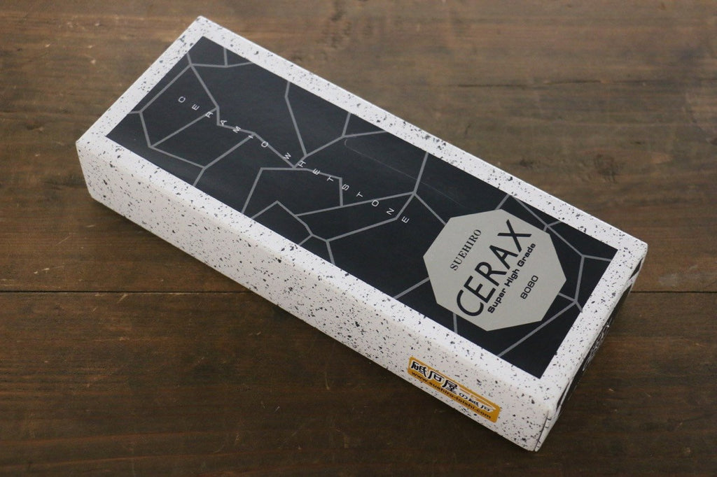 Suehiro CERAX 8080 Ceramic Fine Sharpening Stone with Plastic Base