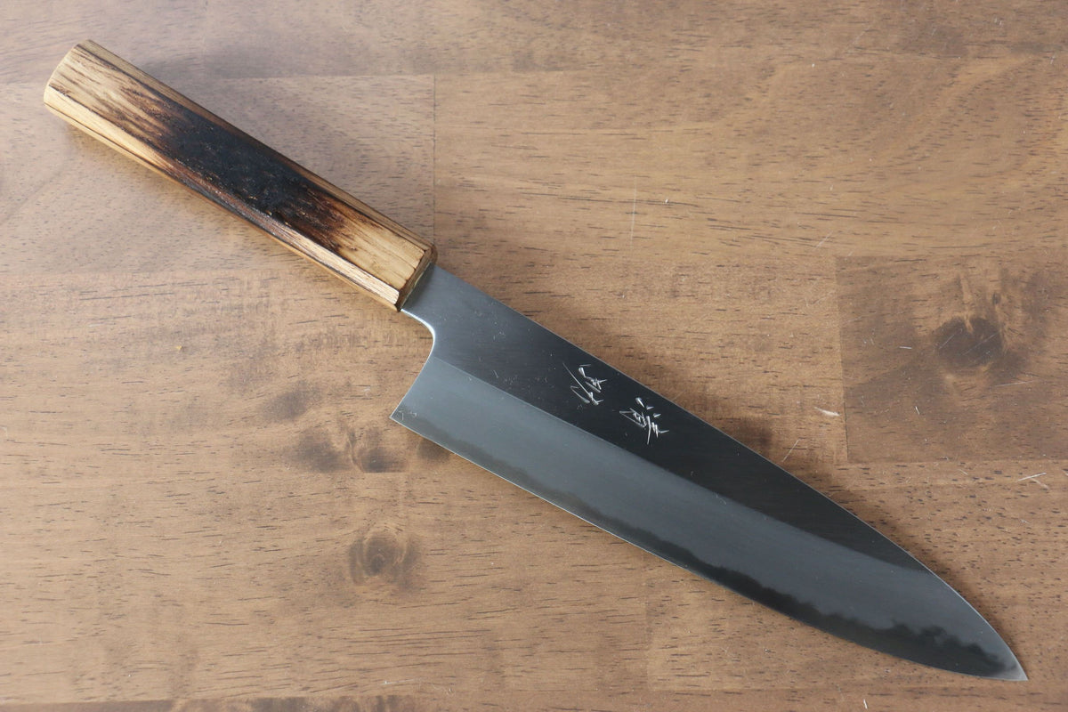 Seisuke White Steel No.2 Gyuto 210mm Burnt Oak (Mehakkaku) Handle ...